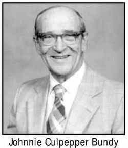 Johnnie Culpepper Bundy. | Another Bundy Blog.