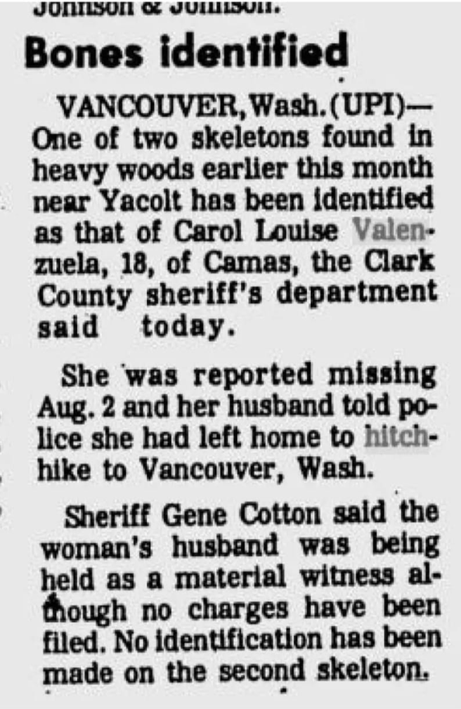 Carol Louise Platt-Valenzuela.* | Another Bundy Blog.