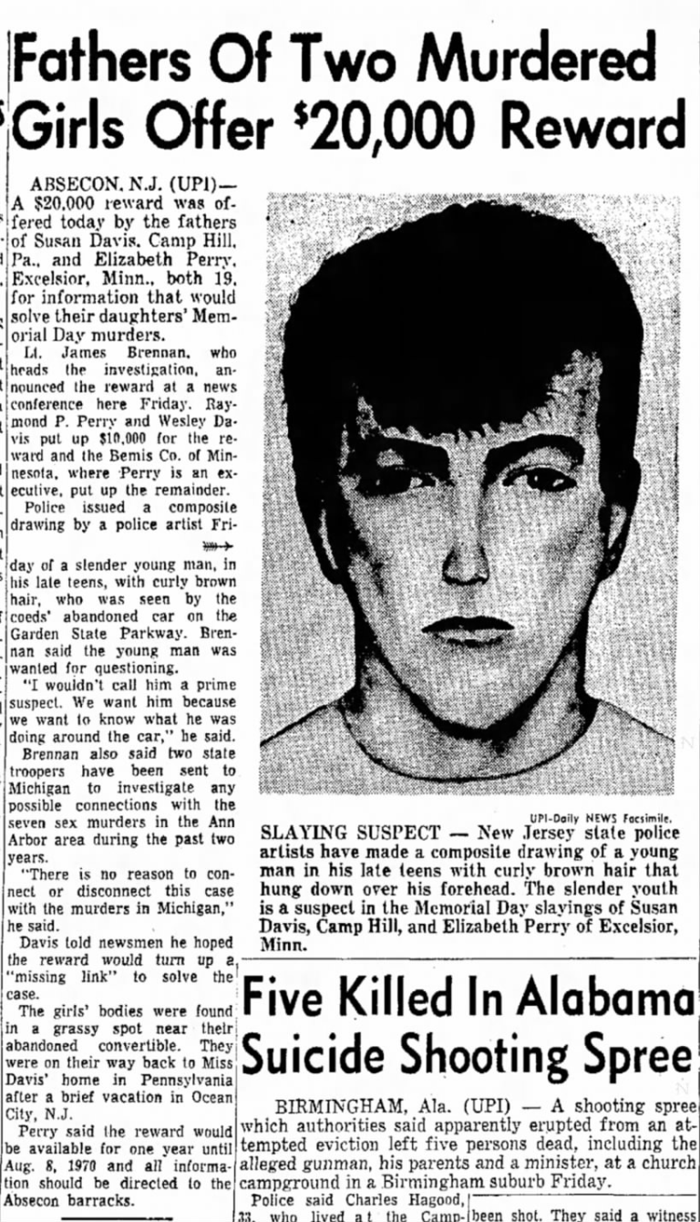 The Garden State Parkway Murders. | Another Bundy Blog.