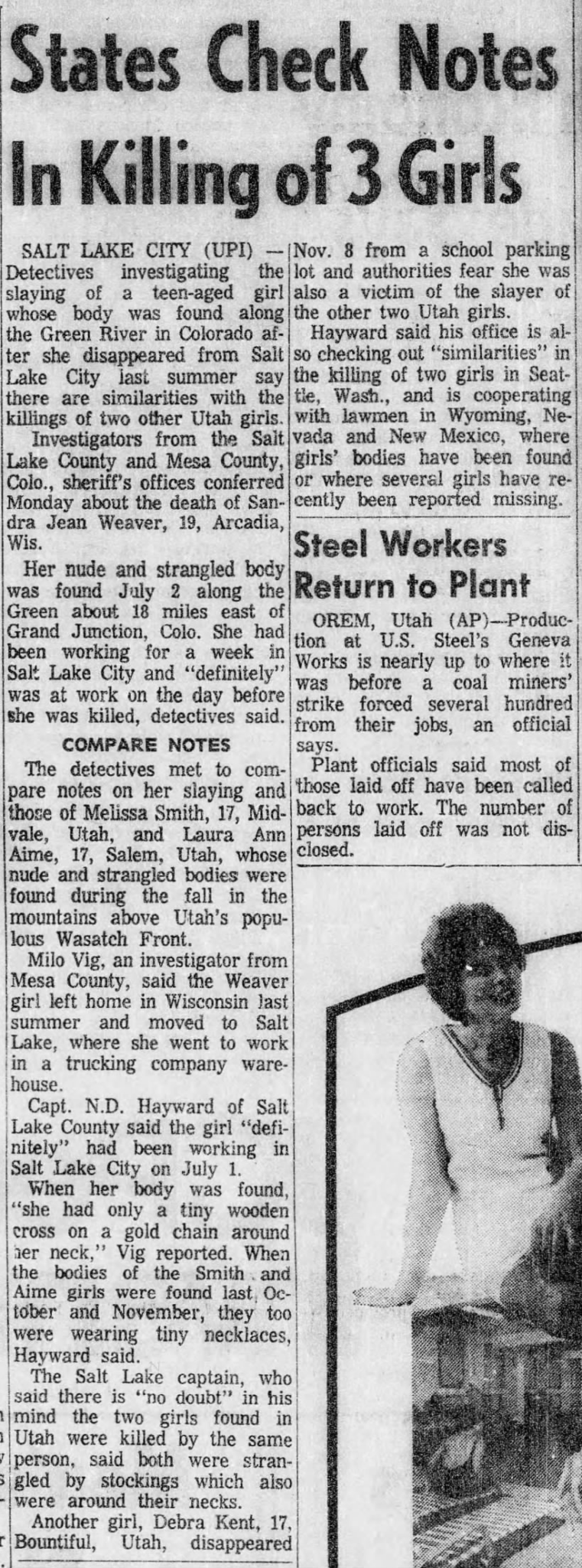 Sandra Jean ‘Sandy’ Weaver. | Another Bundy Blog.