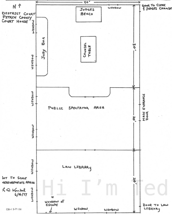 Ted Bundy’s First Escape: June 7, 1977 – June 13, 1977. | Another Bundy ...