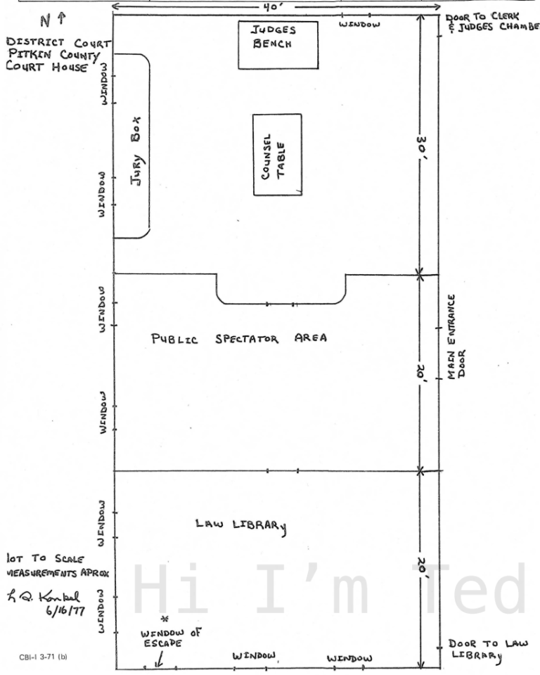 Ted Bundy’s First Escape: June 7, 1977 – June 13, 1977. | Another Bundy ...