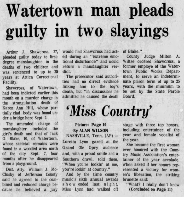 Arthur John Shawcross: Part One, Early Life and First Murder Spree ...