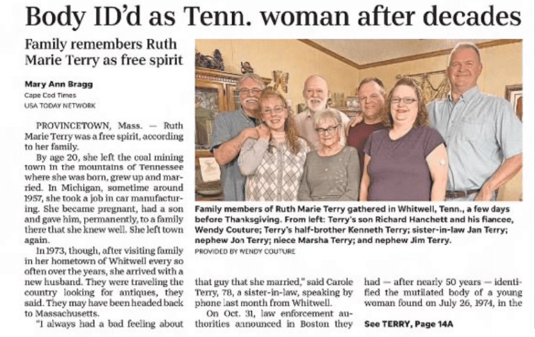 Ruth Marie Terry, AKA ‘the Lady of the Dunes.’ | Another Bundy Blog.