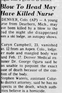 Caryn Eilene Campbell. | Another Bundy Blog.