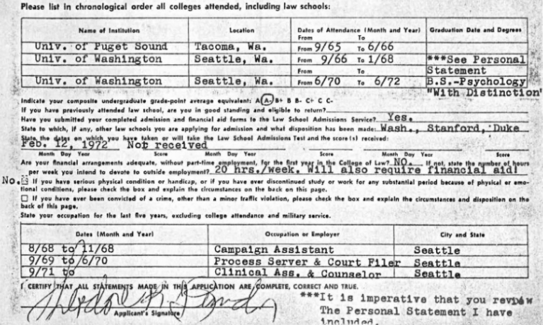Ted Bundy, School Related Information. | Another Bundy Blog.