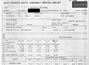 Ted Bundy, School Related Information. | Another Bundy Blog.