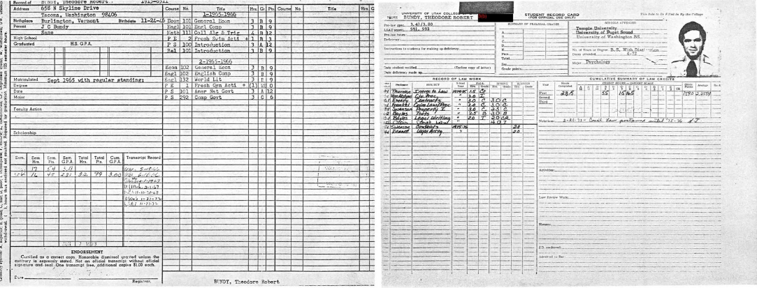 Ted Bundy, School Related Information. | Another Bundy Blog.